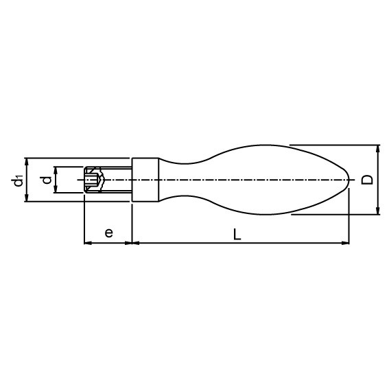 3311 DIN 39-E HANDWHEEL HANDLE (FIXED) - Handle And Grips | KAMA